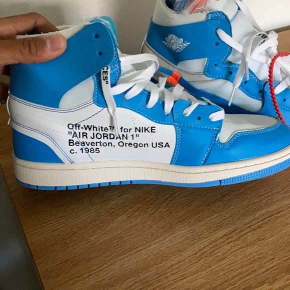 Nike | Shoes | Nike Air Off White Unc Jordan | Poshmark